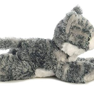 Aurora® Adorable Mini Flopsie™ Lily™ Stuffed Animal - Playful Ease - Timeless Companions - Gray 8 Inches