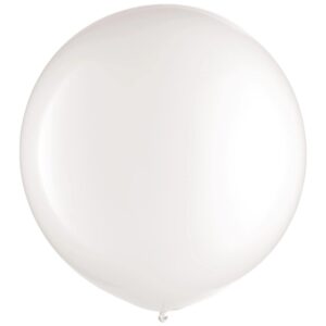 white round latex balloons - 24" (pack of 25) - perfect for parties, celebrations & holiday decorations