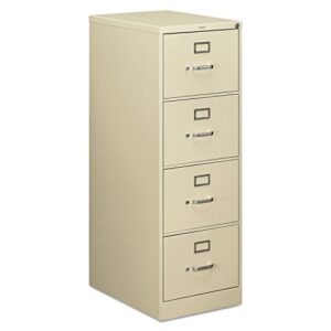 hon 514cpl 510 series four-drawer full-suspension file, legal, 52h x25d, putty