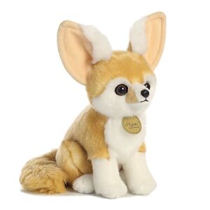 Aurora® Realistic Miyoni® Fennec Fox Stuffed Animal - Lifelike Detail - Cherished Companionship - Brown 9 Inches