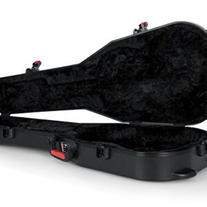 Gator Cases Molded Flight Case for Classical Style Acoustic Guitars with TSA Approved Locking Latch; (GTSA-GTRCLASS)