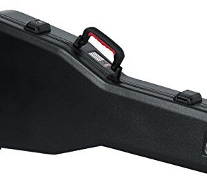 Gator Cases Molded Flight Case for Classical Style Acoustic Guitars with TSA Approved Locking Latch; (GTSA-GTRCLASS)