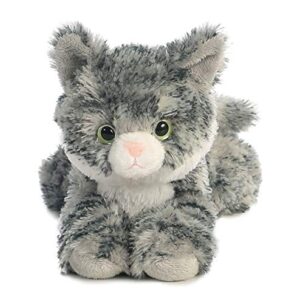 Aurora® Adorable Mini Flopsie™ Lily™ Stuffed Animal - Playful Ease - Timeless Companions - Gray 8 Inches