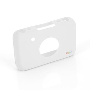 polaroid protective silicone skin for polaroid snap instant print digital camera (white)