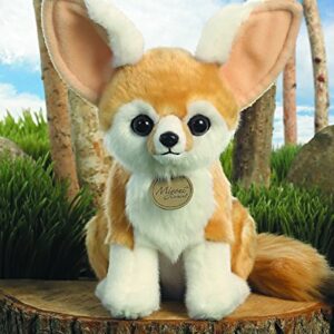 Aurora® Realistic Miyoni® Fennec Fox Stuffed Animal - Lifelike Detail - Cherished Companionship - Brown 9 Inches