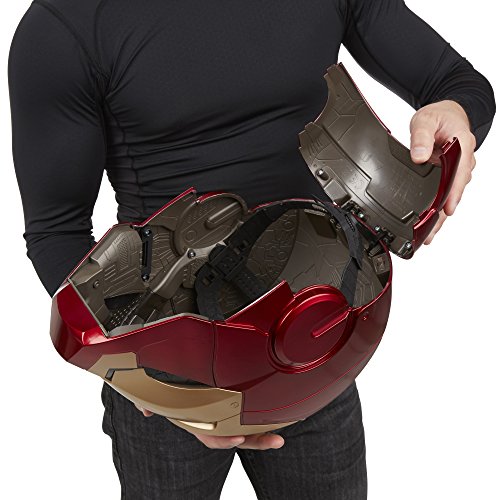 Avengers Marvel Legends Full Scale Iron Man Electronic Helmet Costume Mask