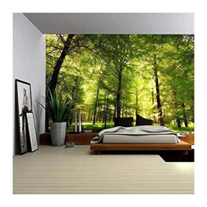 wall26 - Crowded Forest Mural - Wall Mural, Removable Sticker, Home Decor - 100x144 inches