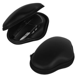 hermitshell travel case for logitech g602 / logitech g604 gaming wireless mouse (pu case for logitech g602 / g604)