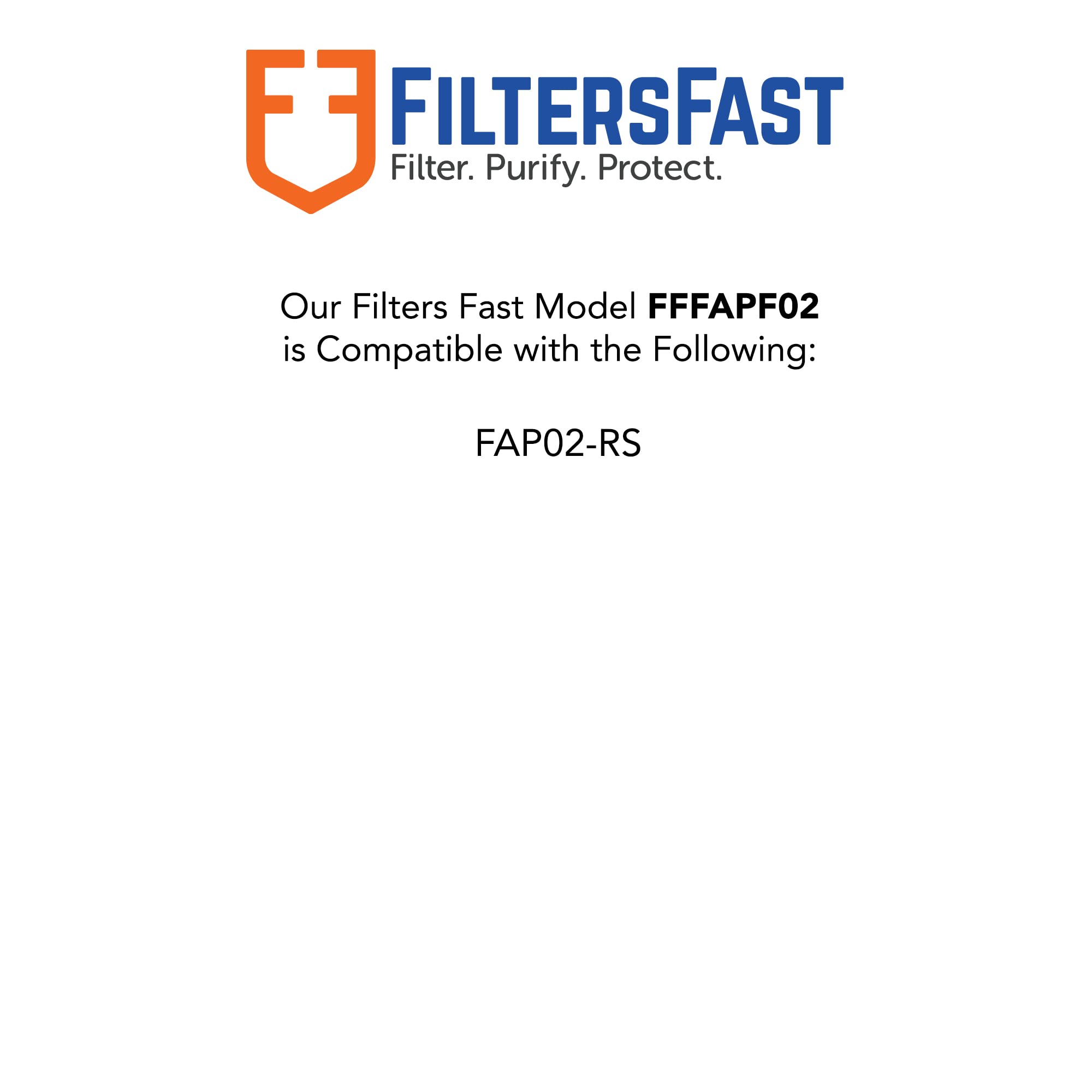 Filters Fast Compatible Replacement for 3M Filtrete FAPF02 Air Purifier Filter 15 1/4 inches x 8 7/8 inches x 15/16 inches