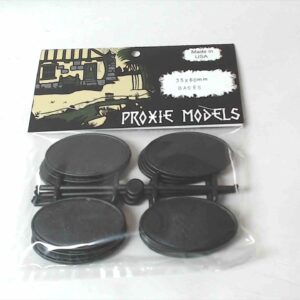 Proxie Models 35 X 60mm Oval Figure Bases