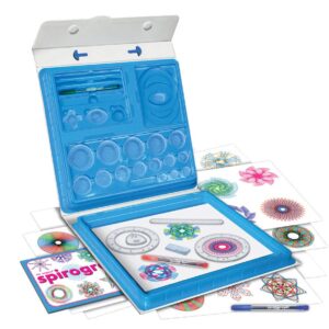 GRANDI GIOCHI The Original Spirograph - Deluxe Set - Arts and Crafts - Kids Aged 8 Years and Up - Gift for Boy or Girl