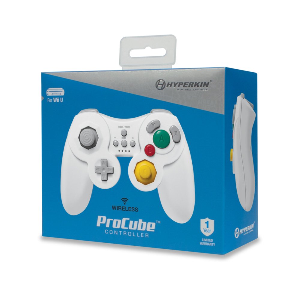 Hyperkin ProCube Wireless Controller for Wii U (White)