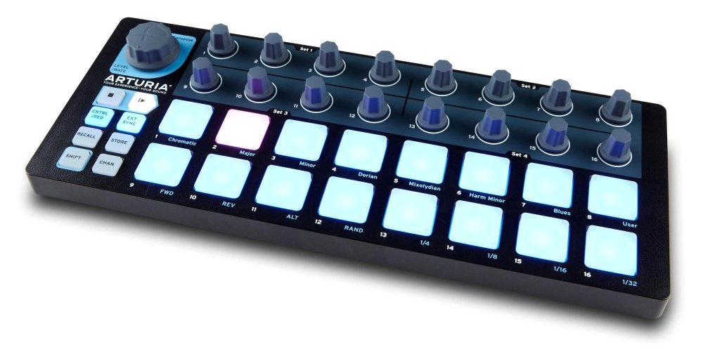 Arturia Beatstep Controller & Sequencer - Black Edition Black