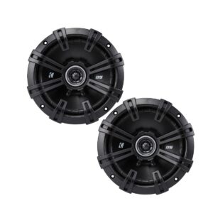 kicker dsc670 6.75-inch (165mm) coaxial speakers, 4-ohm (pair)