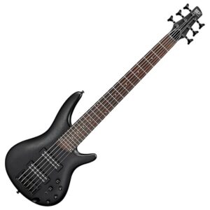 ibanez sr306eb sr standard 6-string - weathered black