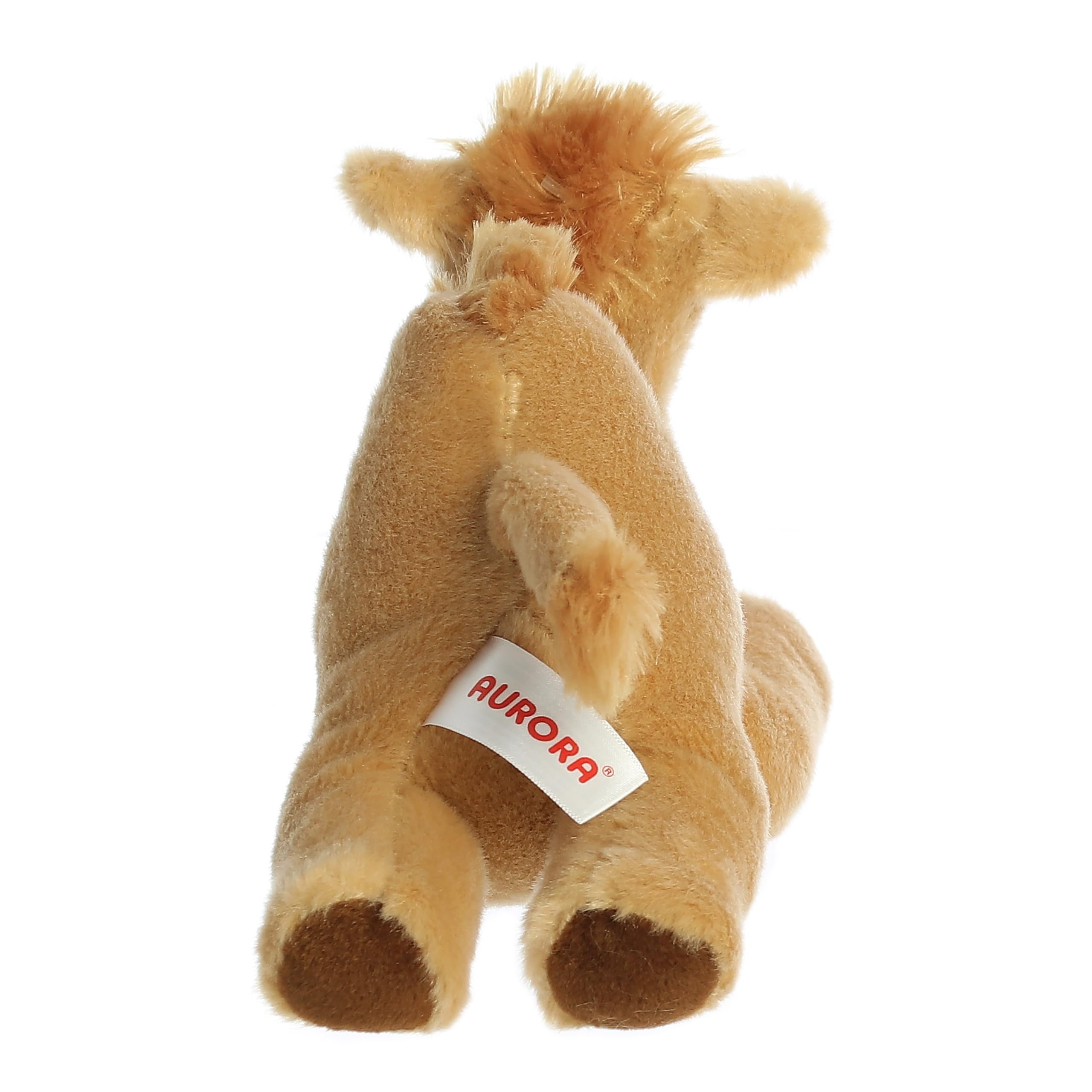 Aurora® Adorable Mini Flopsie™ Camel Stuffed Animal - Playful Ease - Timeless Companions - Brown 8 Inches