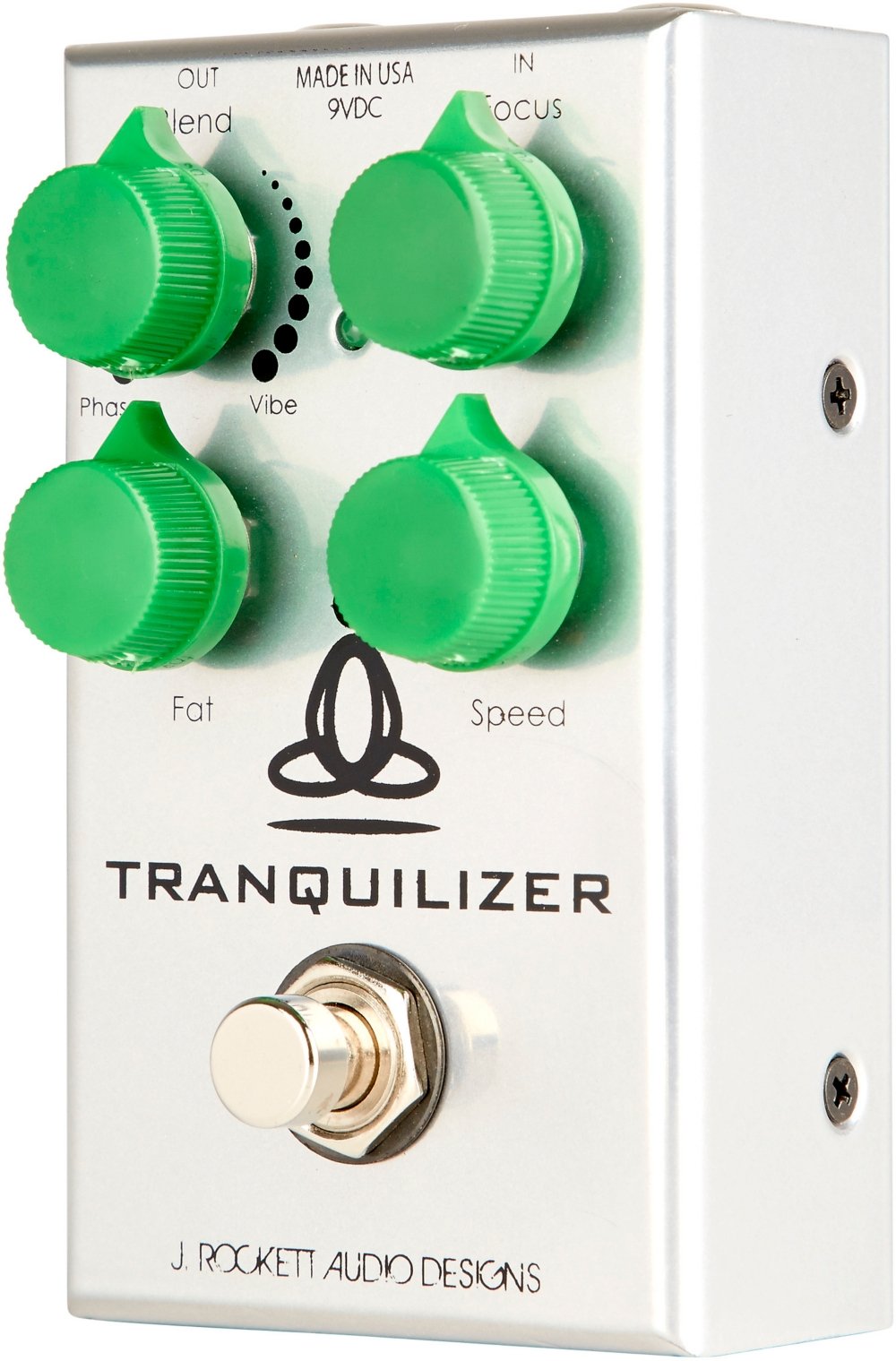 J. Rockett Audio Designs Tour Series Tranquilizer Vibe and Phase Guitar Effects Pedal