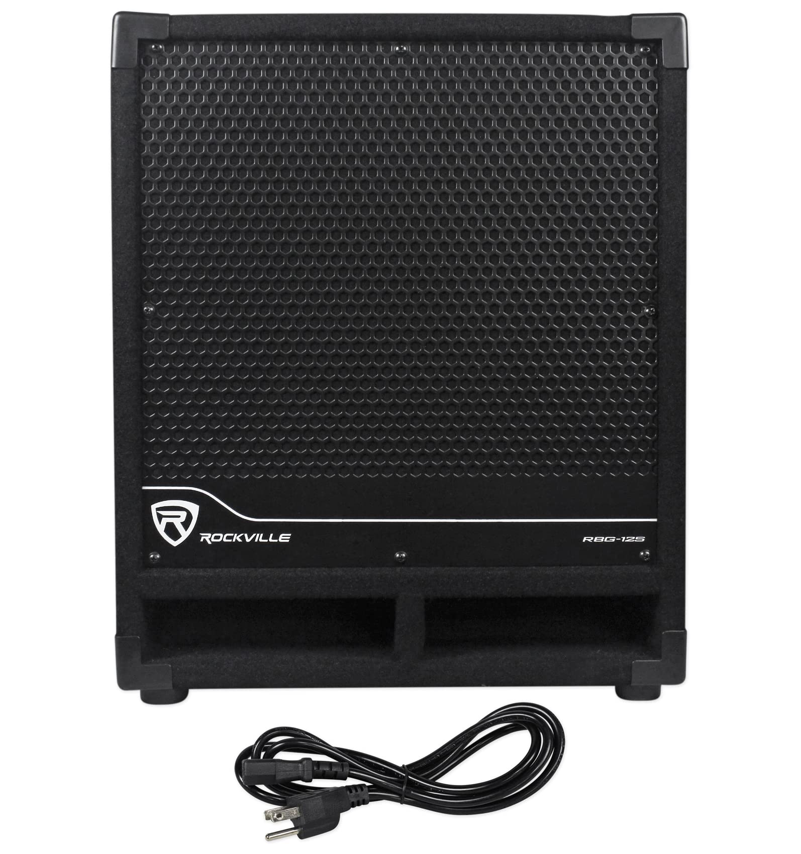 Rockville 2 RPG10 10" Powered 600W DJ PA Speakers+2 Subwoofers+Mounting Poles