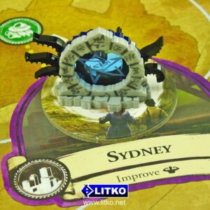 LITKO Cthulhu Mini Gate Markers | Arkham Horror | Eldritch Horror (3)