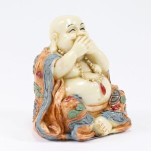 Feng Shui Speak No Evil Happy Face Laughing Buddha Figurine Home Decor Statue