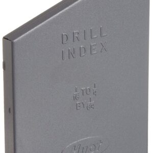 Drill America Drill Bit Index/Case, 1/16-1/4 by 64nds (13 Sizes), 12750,HUT313