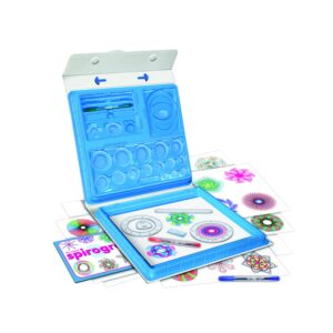 GRANDI GIOCHI The Original Spirograph - Deluxe Set - Arts and Crafts - Kids Aged 8 Years and Up - Gift for Boy or Girl