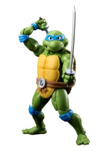 bandai tamashii nations s.h. figuarts leonardo "teenage mutant ninja turtles" action figure, 6 inches (ban06450)