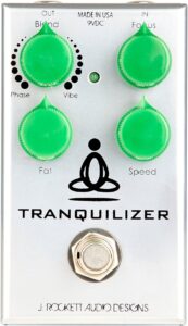 j. rockett audio designs tour series tranquilizer vibe and phase guitar effects pedal