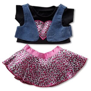 wild child outfit fits most 14" - 18" build-a-bear and make your own stuffed animals