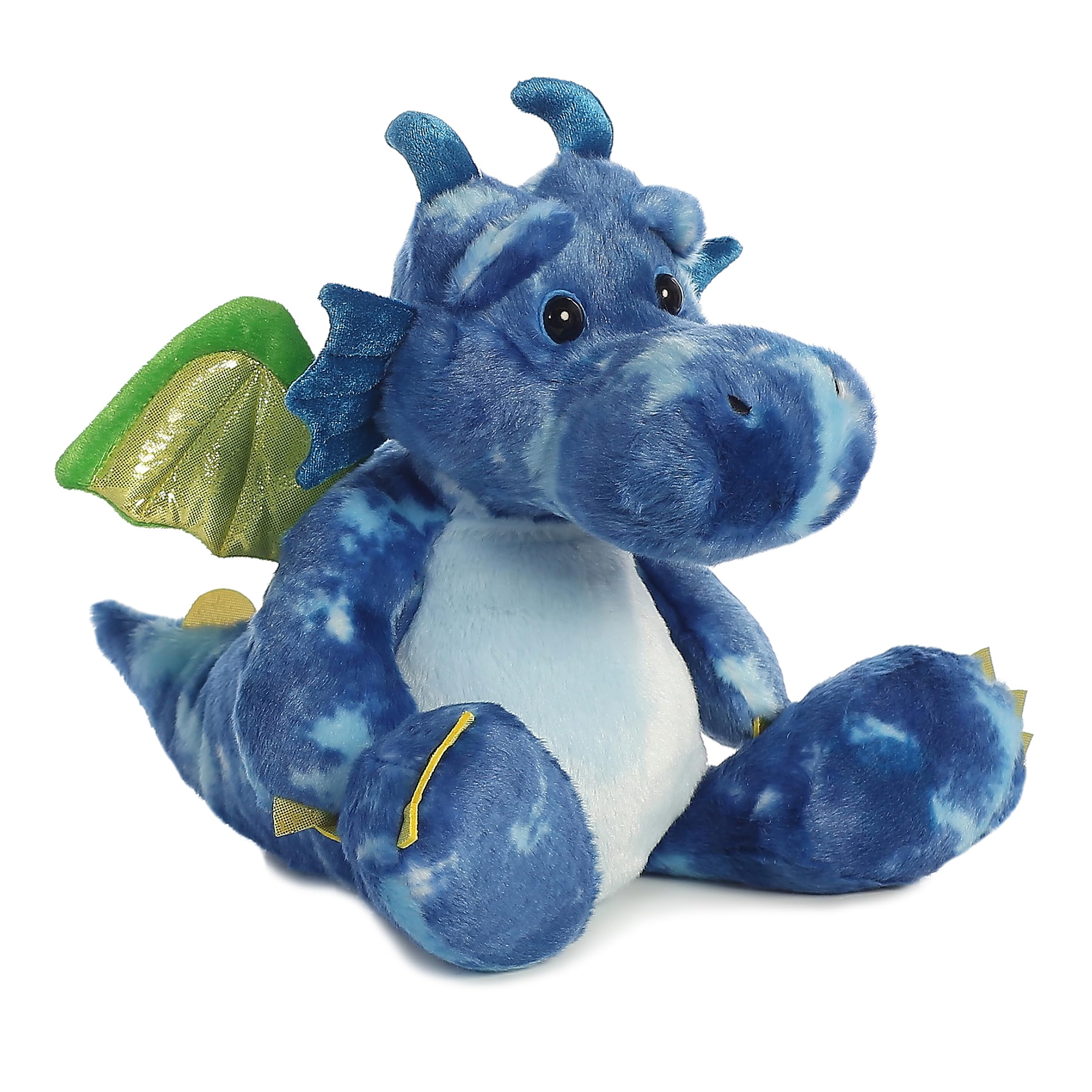 Aurora® Ferocious Dinos & Dragons Verath Firebreath™ Stuffed Animal - Prehistoric Fun - Cuddly Companions - Blue 12 Inches