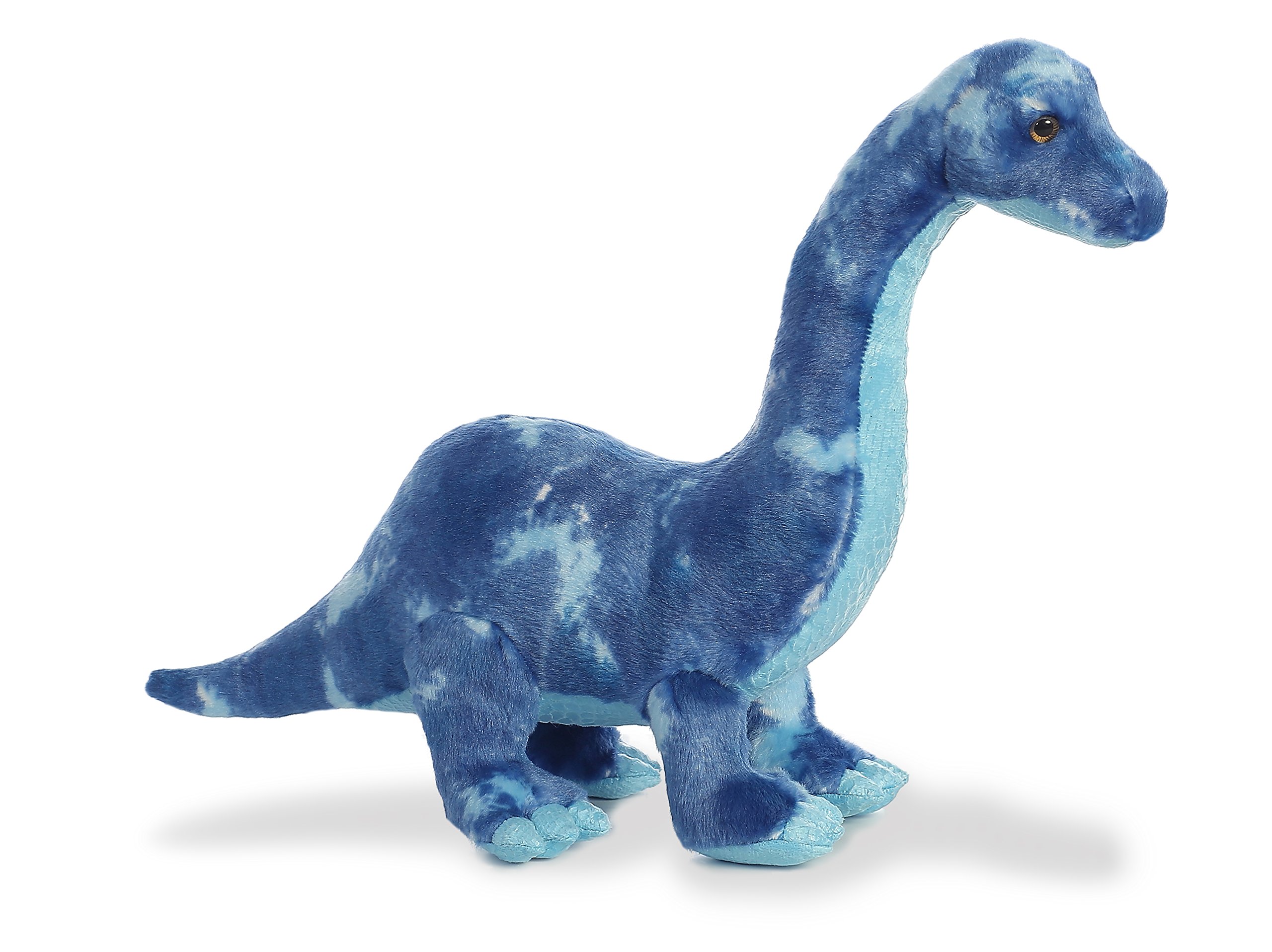 Aurora® Ferocious Dinos & Dragons Brachiosaurus Stuffed Animal - Prehistoric Fun - Cuddly Companions - Blue 18.5 Inches