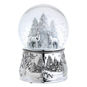 reed and barton north pole bound christmas snowglobe 867074 new