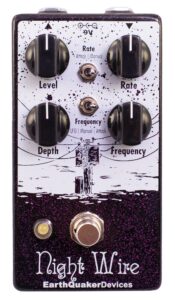 earthquaker devices night wire harmonic tremolo guitar effects pedal