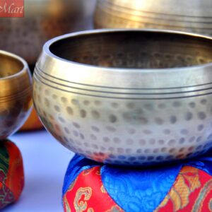 Set of 5 Hand Hammered Singing bowls-tibetan singing bowl-meditation bowls, Healing bowls