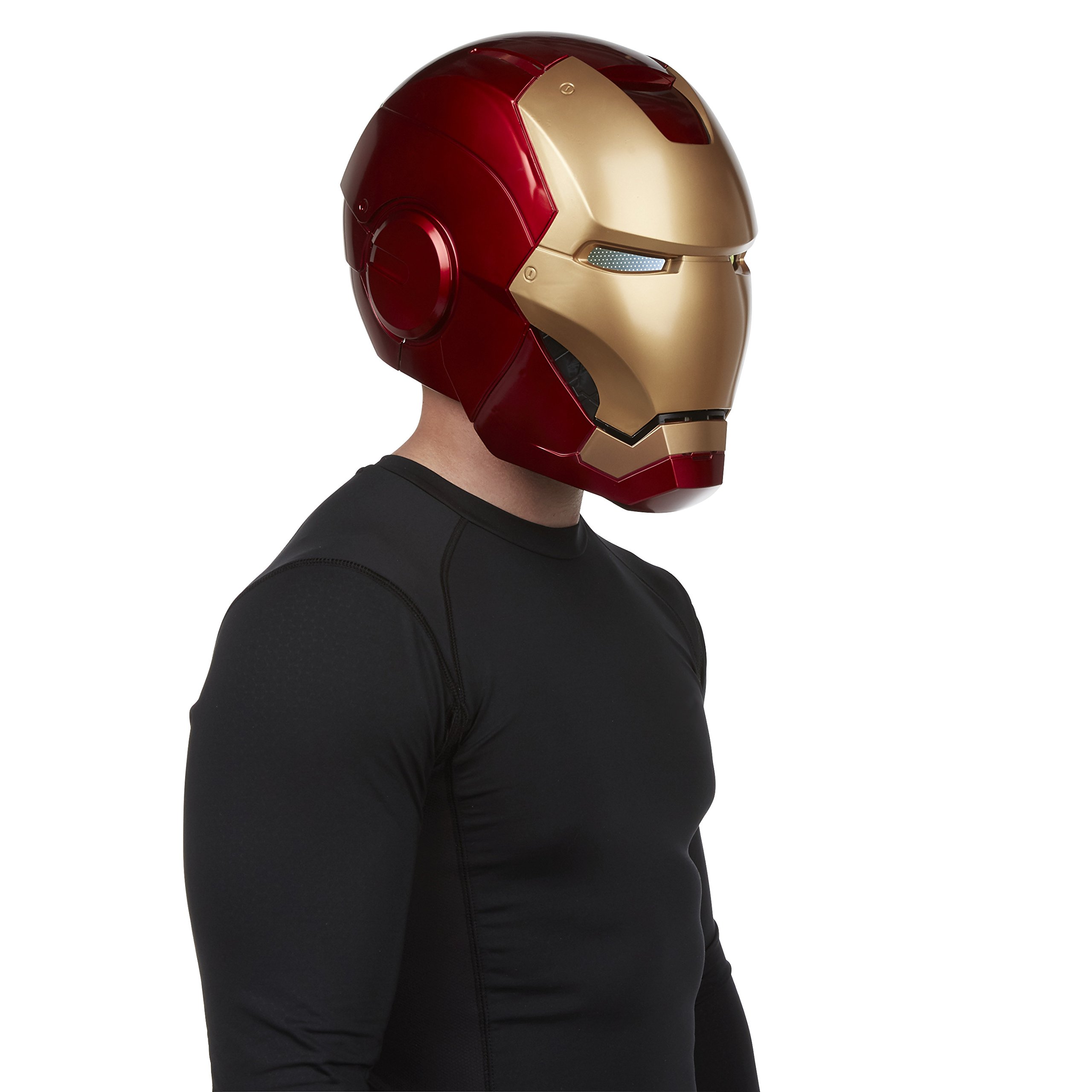 Avengers Marvel Legends Full Scale Iron Man Electronic Helmet Costume Mask