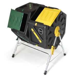 miracle-gro dc140 dual chamber tumbling composter