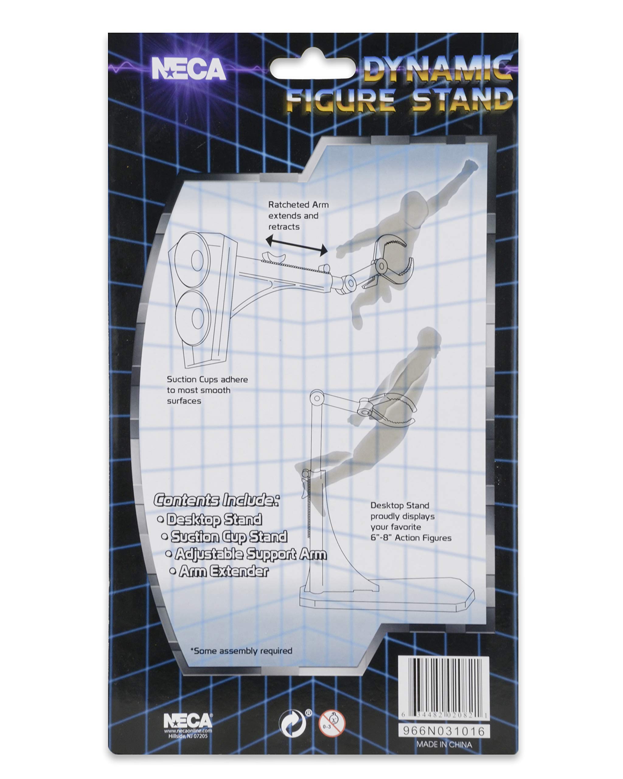 NECA Dynamic Action Figure Stand with 2 Bases