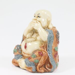 Feng Shui Speak No Evil Happy Face Laughing Buddha Figurine Home Decor Statue