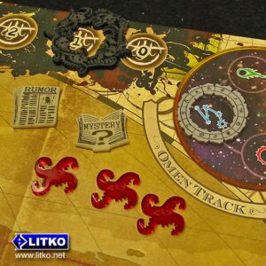 LITKO Cthulhu Omen Indicator | Arkham Horror | Eldritch Horror | Grey