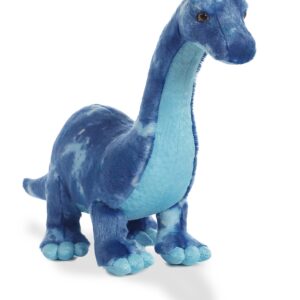 Aurora® Ferocious Dinos & Dragons Brachiosaurus Stuffed Animal - Prehistoric Fun - Cuddly Companions - Blue 18.5 Inches