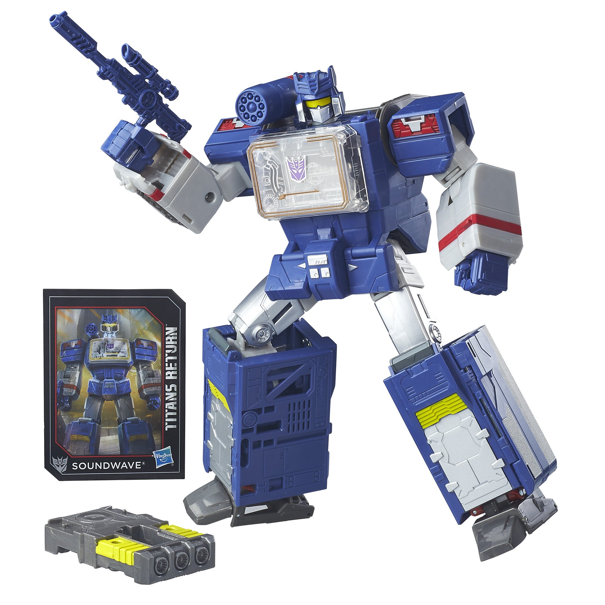 Transformers Generations Leader Titans Return Soundwave Action Figure