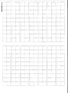 gmt: five (5) pack of blank white 1/2" counter sheets (each of 280 counters)