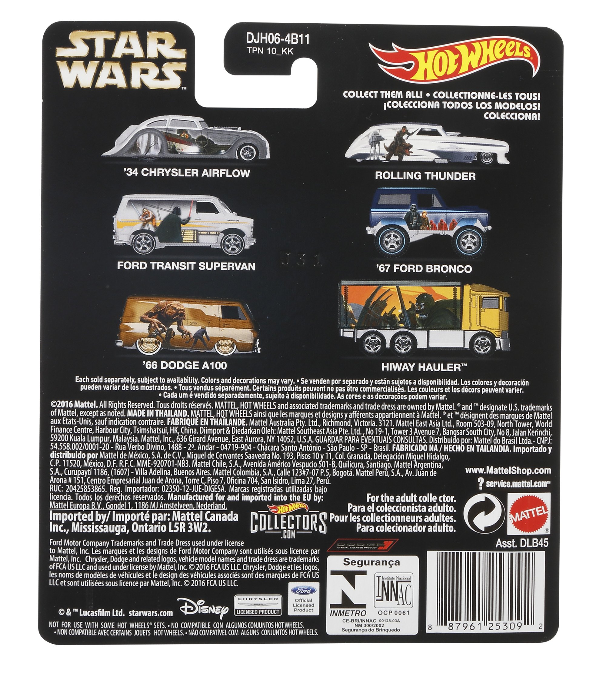 Hot Wheels Star Wars 67 Ford Bronco Vehicle