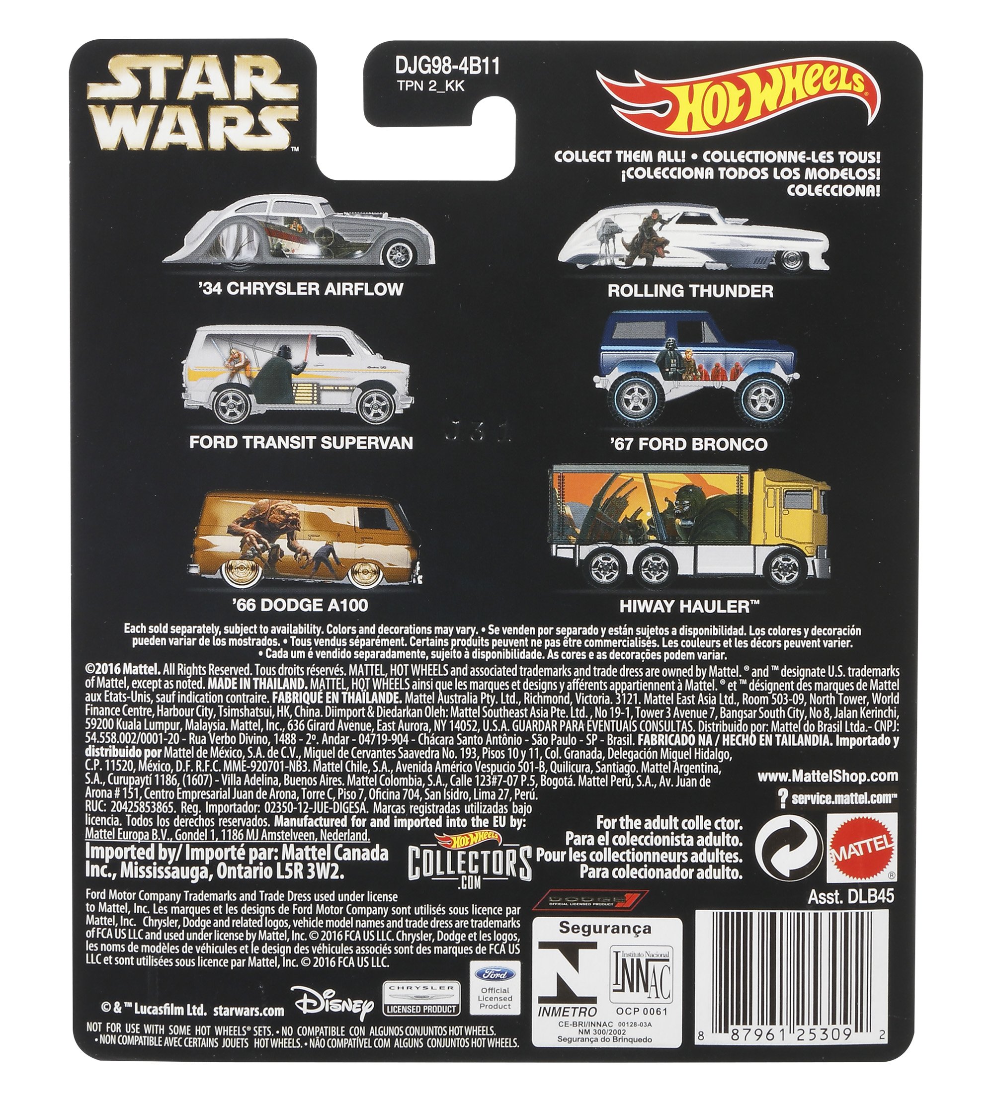 Hot Wheels Star Wars Hiway Hauler Vehicle