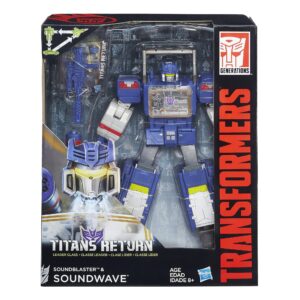 Transformers Generations Leader Titans Return Soundwave Action Figure