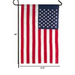 Evergreen small American flag, Patriotic, printed, lightweight material, MADE IN USA