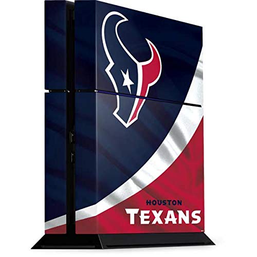 Skinit Decal Gaming Skin Compatible with PS4 Console - Officially Licensed NFL Houston Texans Design