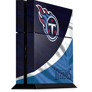 skinit decal gaming skin compatible with ps4 console - officially licensed nfl tennessee titans design