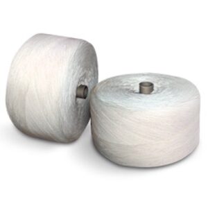 sewing-sacking twine - (white), polished - 100% cotton, 6-ply, 29 lbs tensile, 1575' ft/lb (1 spool) - cwc-016005