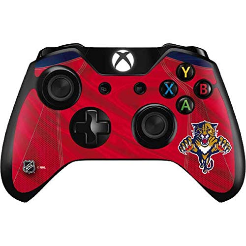 Skinit Decal Gaming Skin Compatible with Xbox One Controller - Officially Licensed NHL Florida Panthers Jersey Design